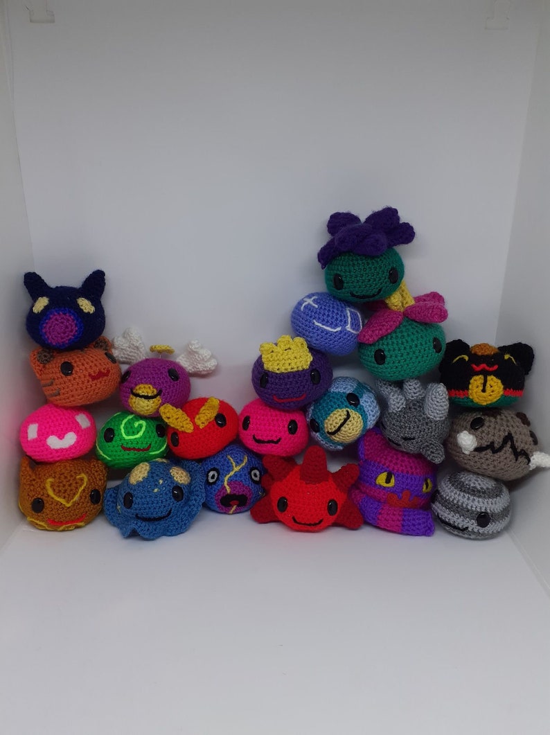 Slime Rancher - All 20 Slime Variants Crochet Pattern Pack / Beginner ...