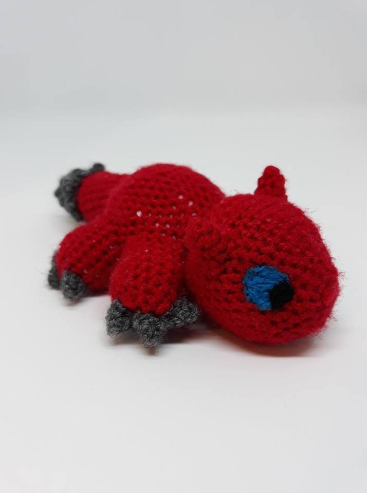 Baby Odogaron Crochet Pattern / Monster Hunter World / Iceborne / Dog ...