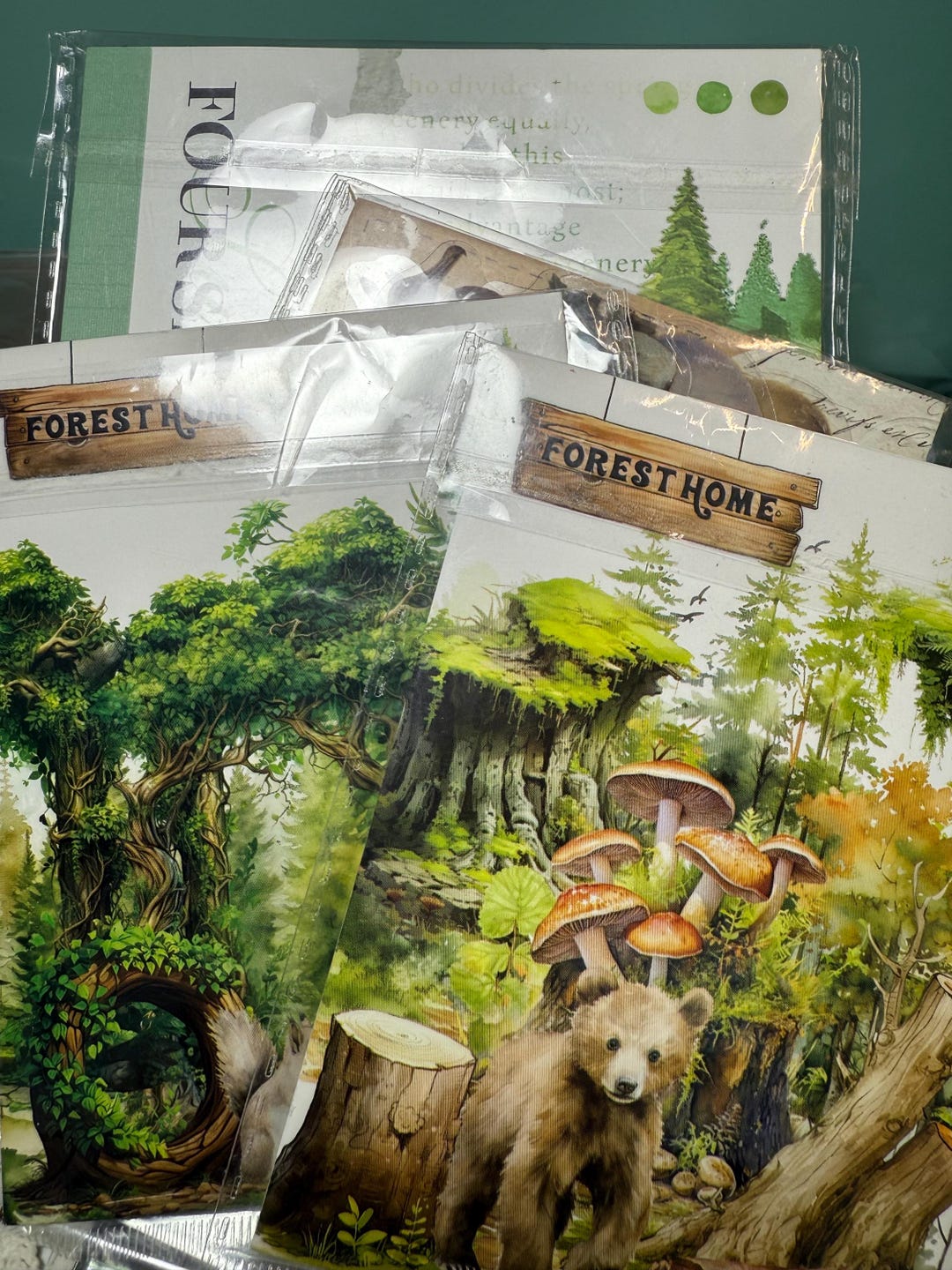 Scenery Landscapes Sticker Book Collection - Etsy