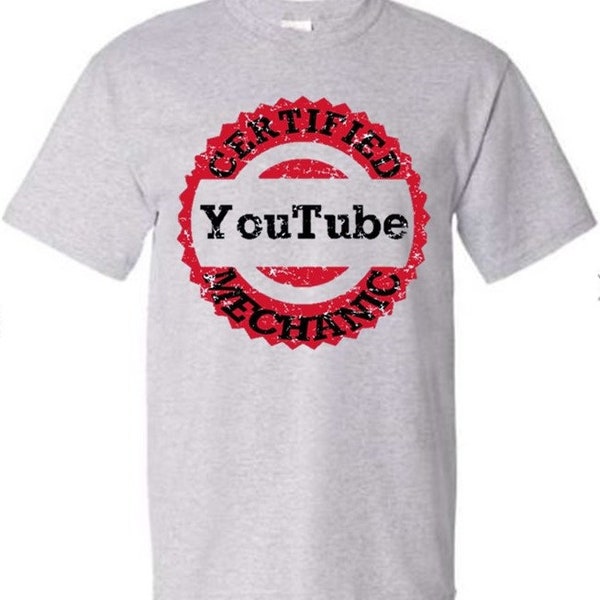 Youtube Certified Mechanic Svg - Etsy