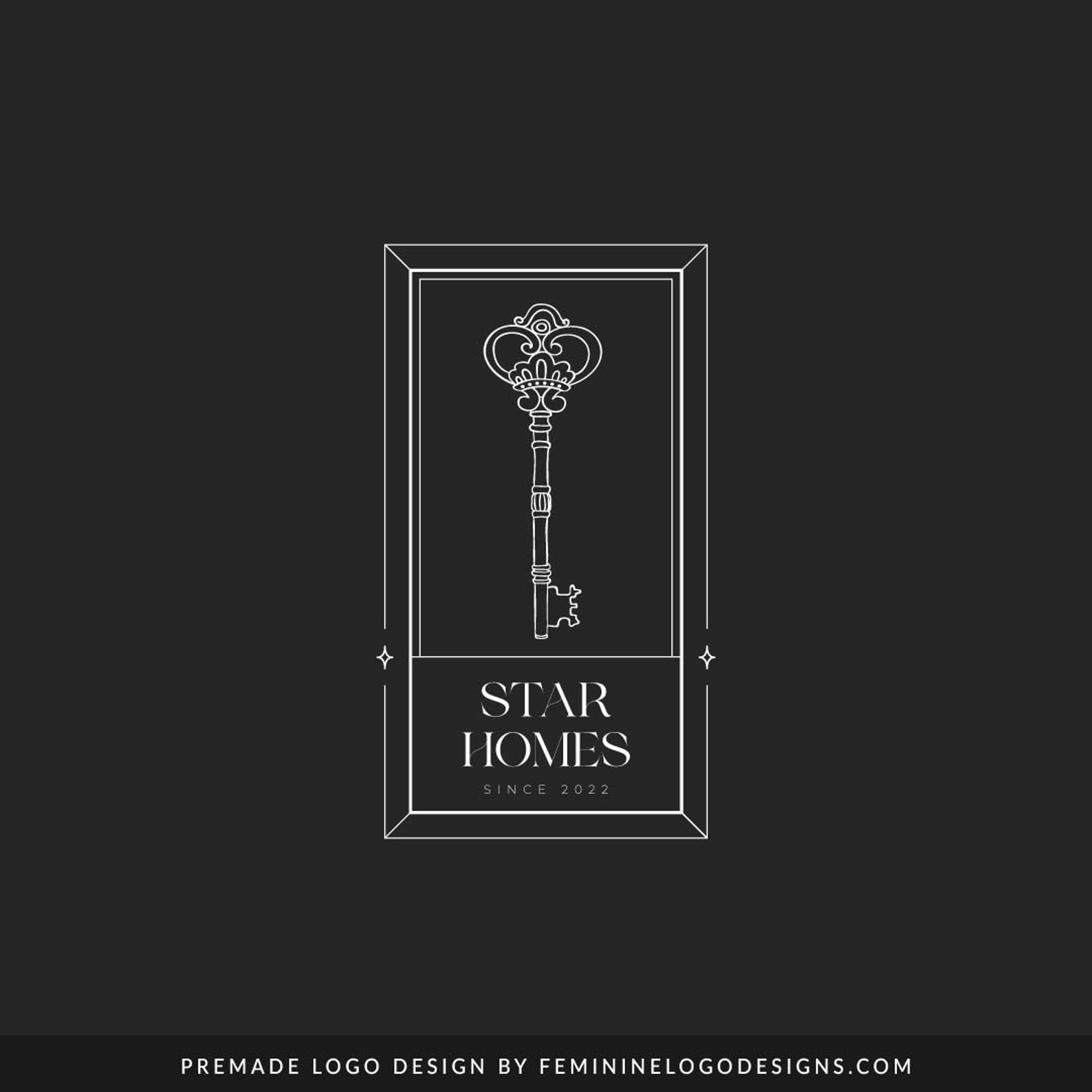 Real Estate Logo Design Realtor Logo Key Logo Modern Logo - Etsy