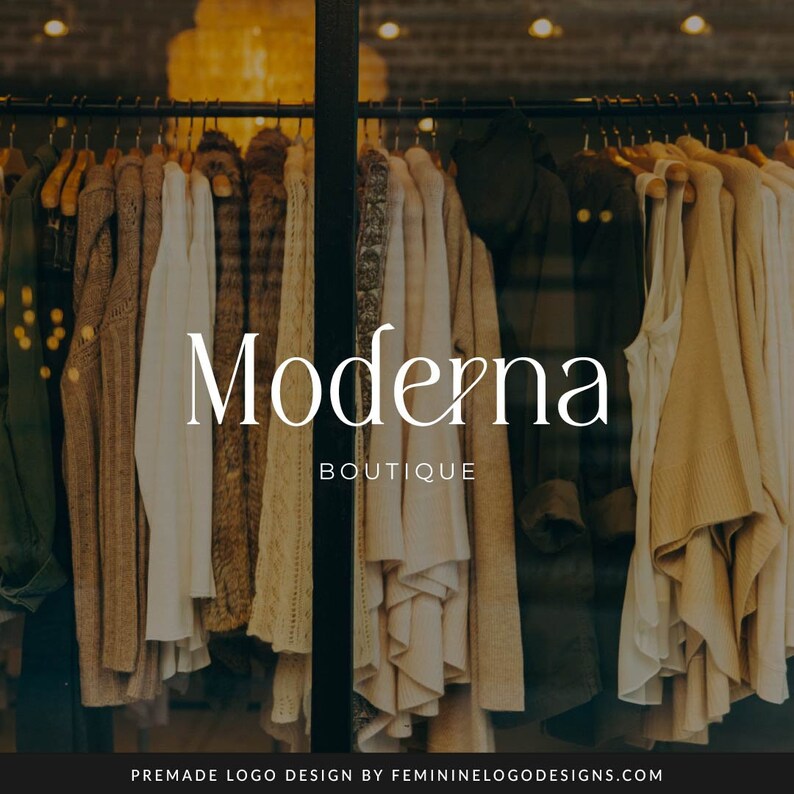 STYLISH LOGO DESIGN Modern Logo Chic Logo Classy Logo | Etsy