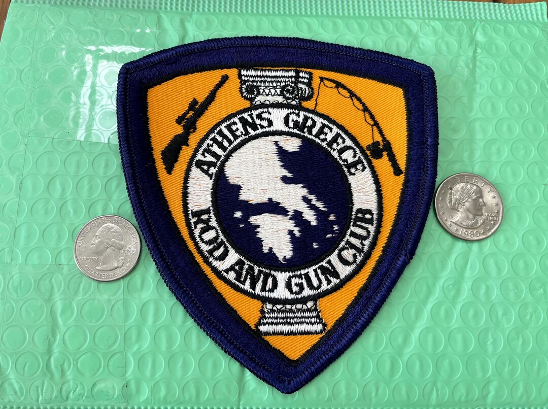 Vintage Athens Greece Rod and Club Patch US Military Patch - Etsy