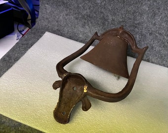 Cast Iron Cow Bell - Etsy