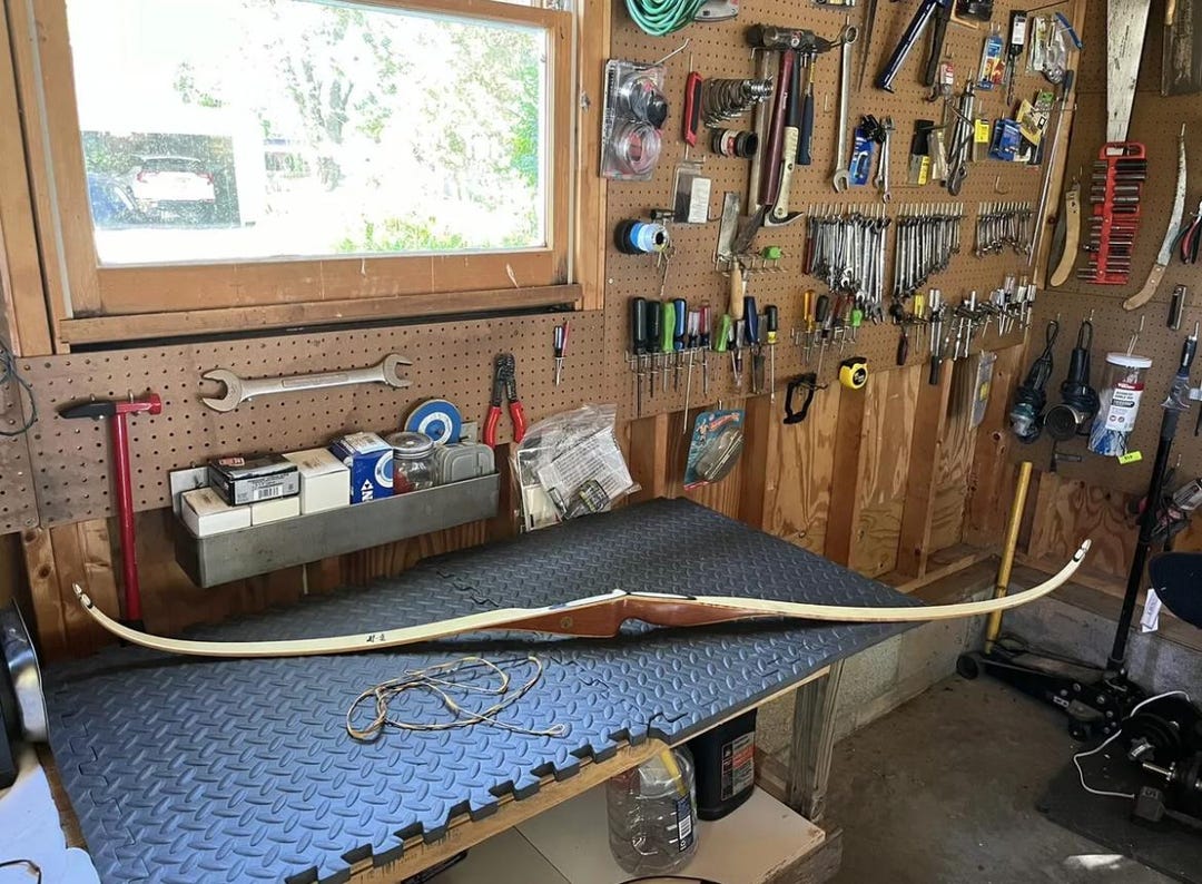 Vintage Bear Glass Powered Polar Recurve Bow JL405 64" 42 Lb. RH - Etsy