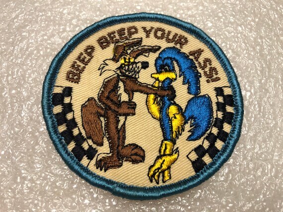 Vintage Original Beep Beep Your A Road Runner Patch | Etsy