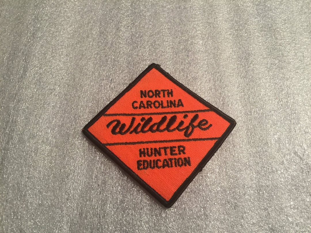 Vintage North Carolina Hunter Education Patch - Etsy