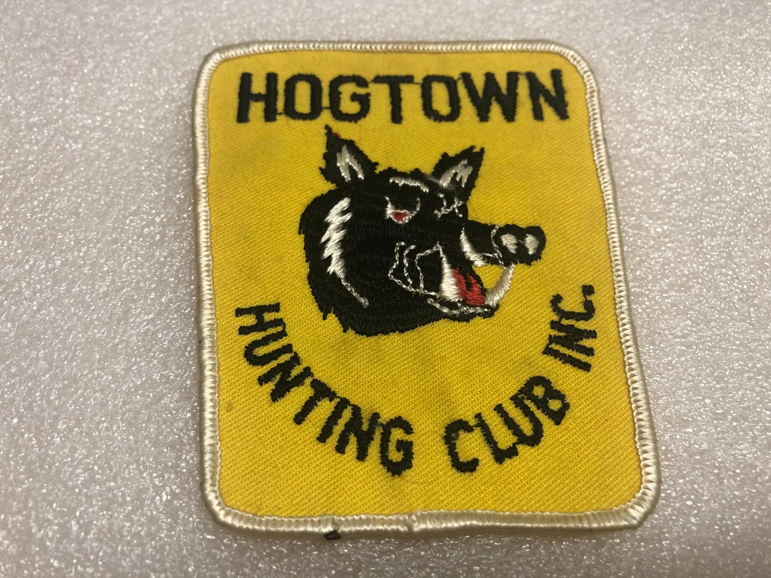 Vintage Florida Hogtown Hunting Club Wild Boar Patch.inc C - Etsy