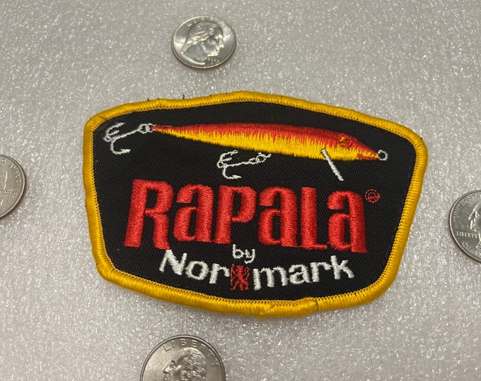 Vintage Rapala by Normark Fishing Lures Patch - Etsy