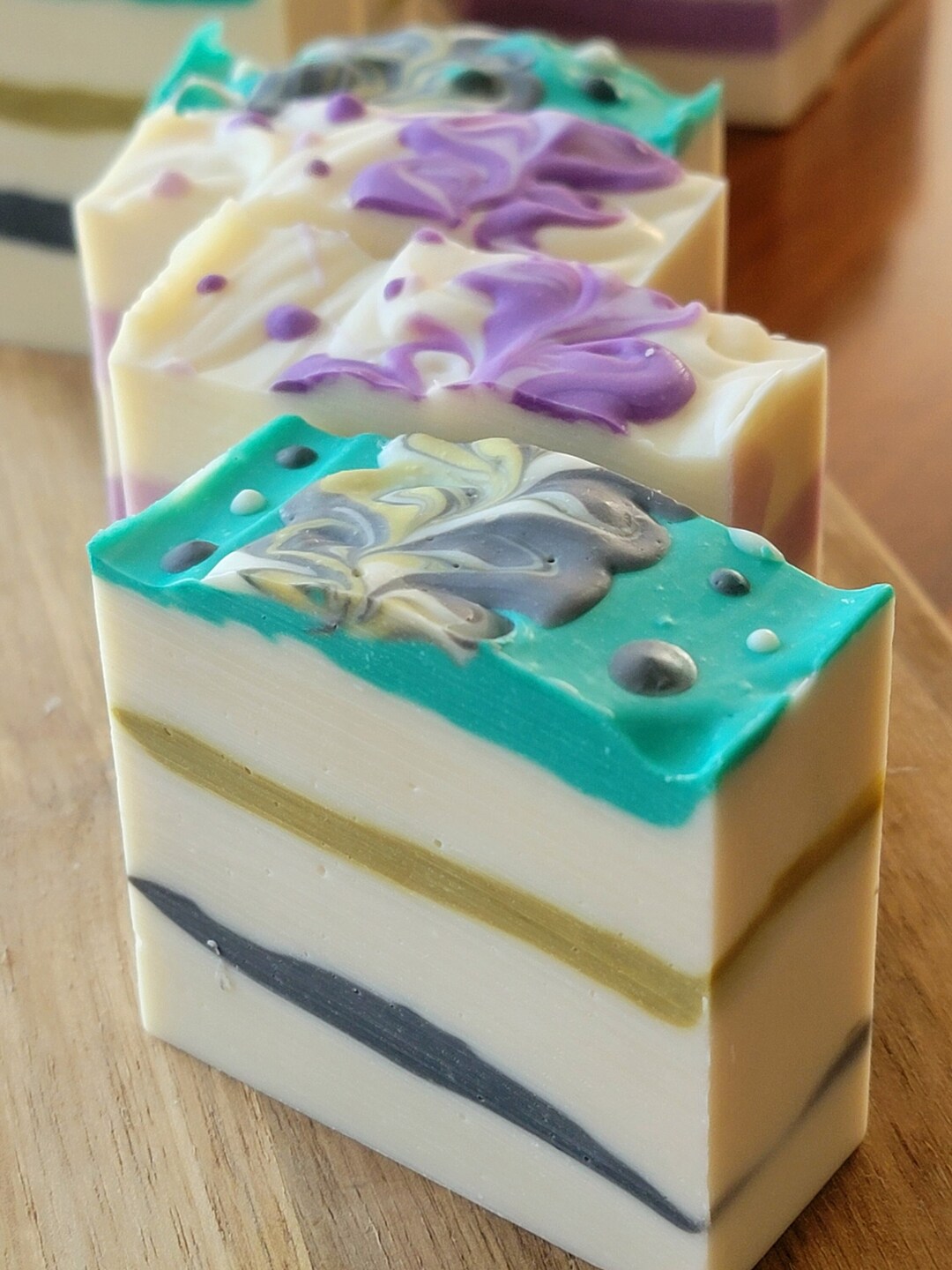 Green Tea Cold Process Artisan Soap Shea Butter - Etsy