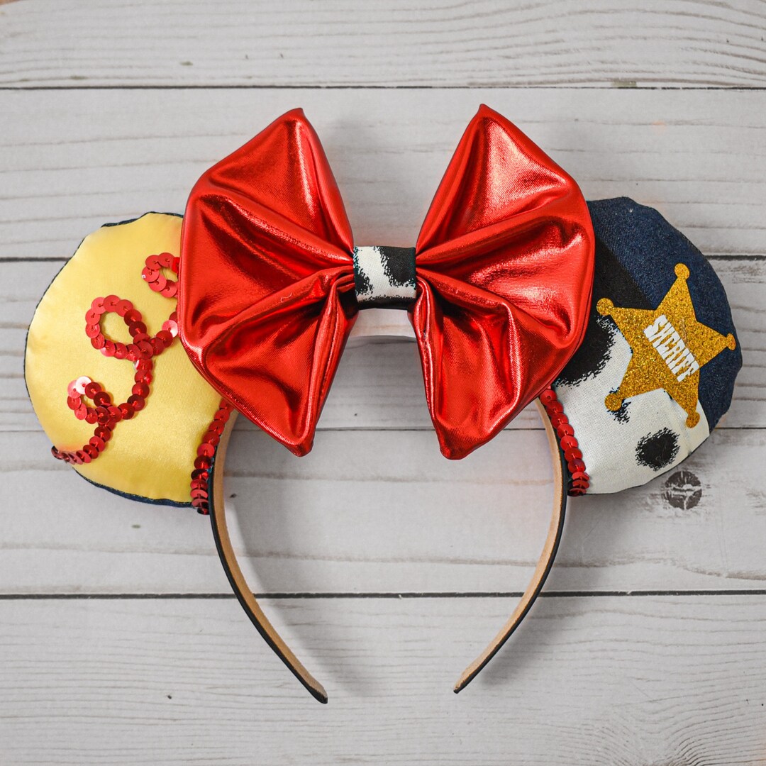 Toy Story Inspired Mouse Ears Woody Mouse Ears Mickey and Minnie Ears ...