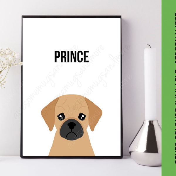 Puggle Sign - Etsy