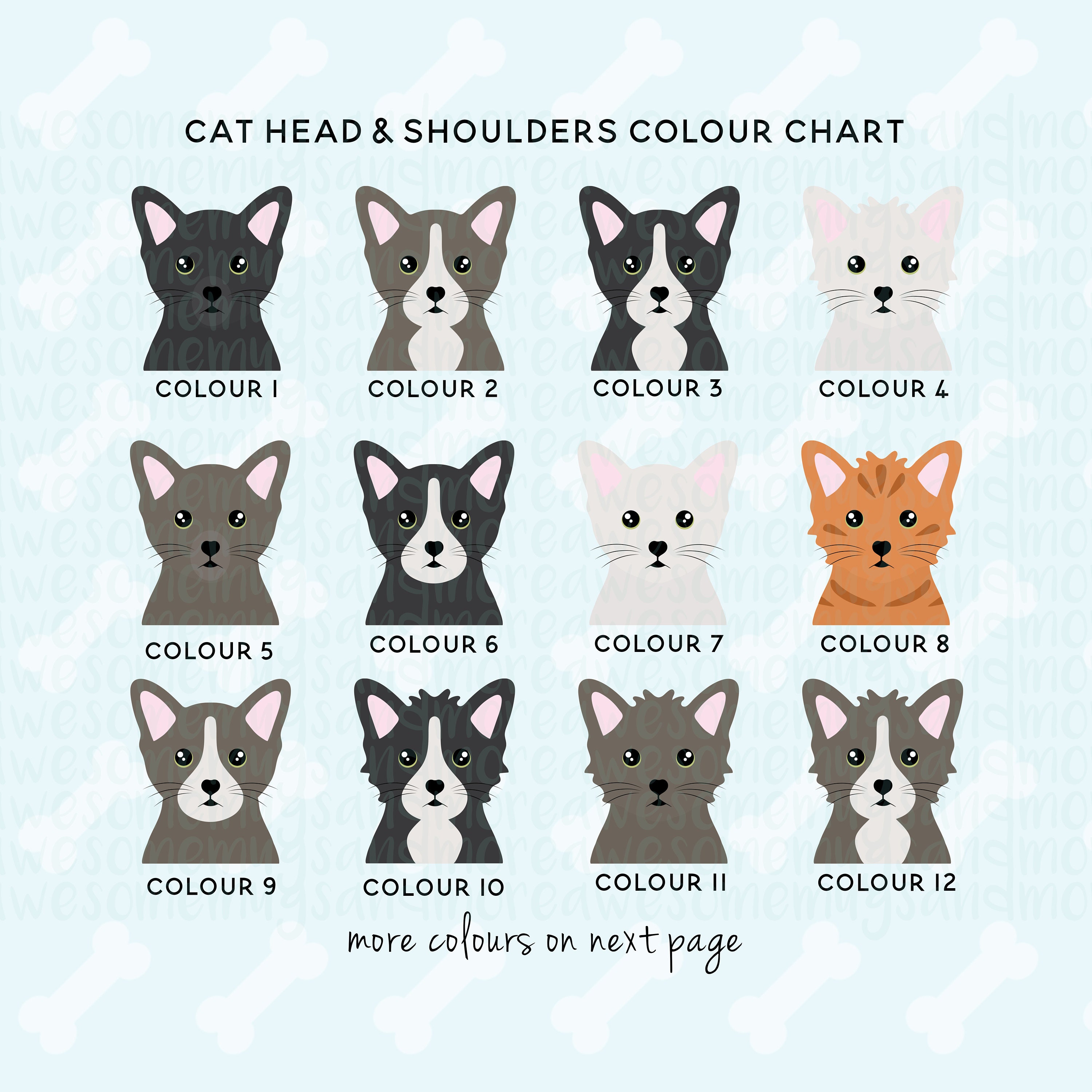 Personalised Cat Print Custom Cat Gift Tabby Ginger Silver - Etsy