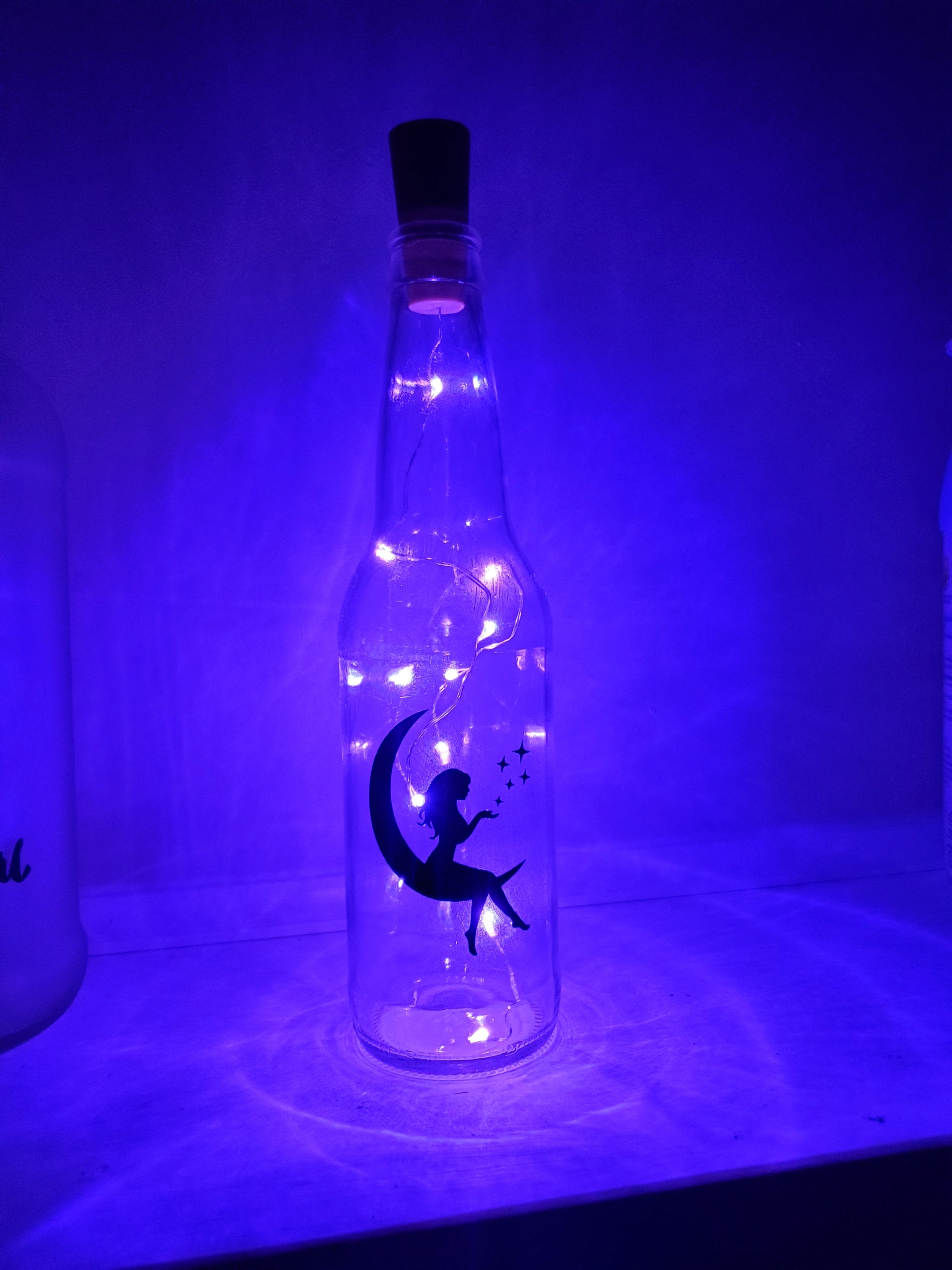 Light up Fairy Bottle - Etsy
