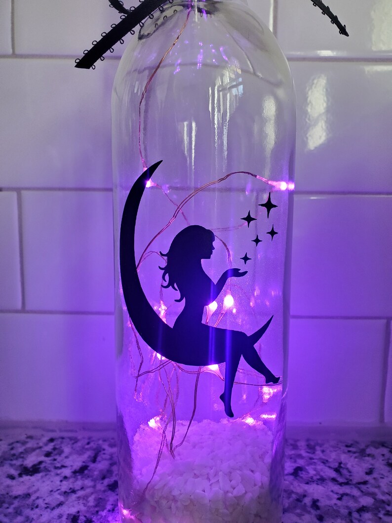 Light up Fairy Bottle - Etsy