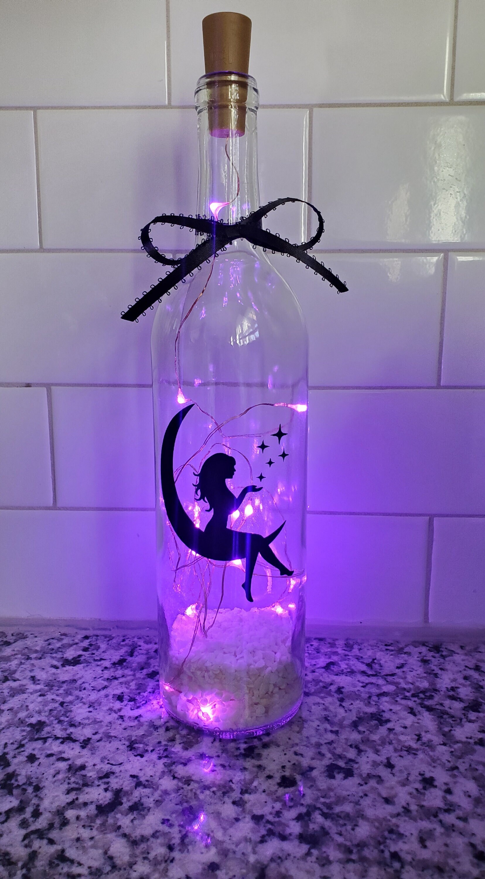 Light up Fairy Bottle - Etsy