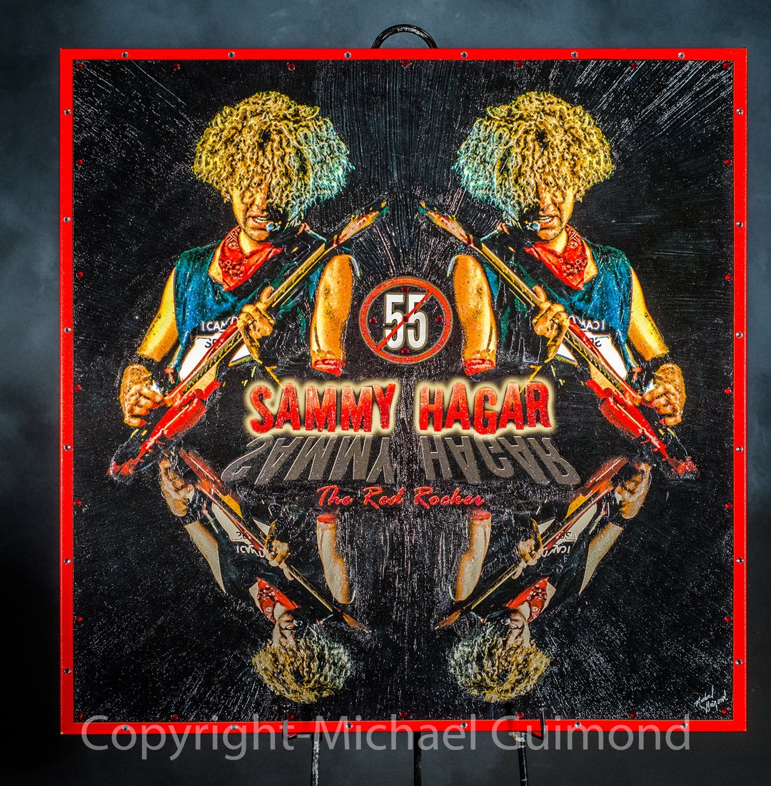 Sammy Hagar - Red Rocker - Etsy
