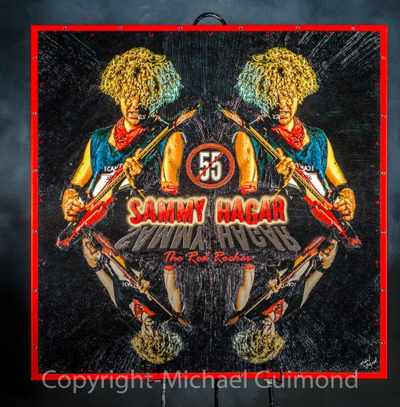 Sammy Hagar Red Rocker | Etsy