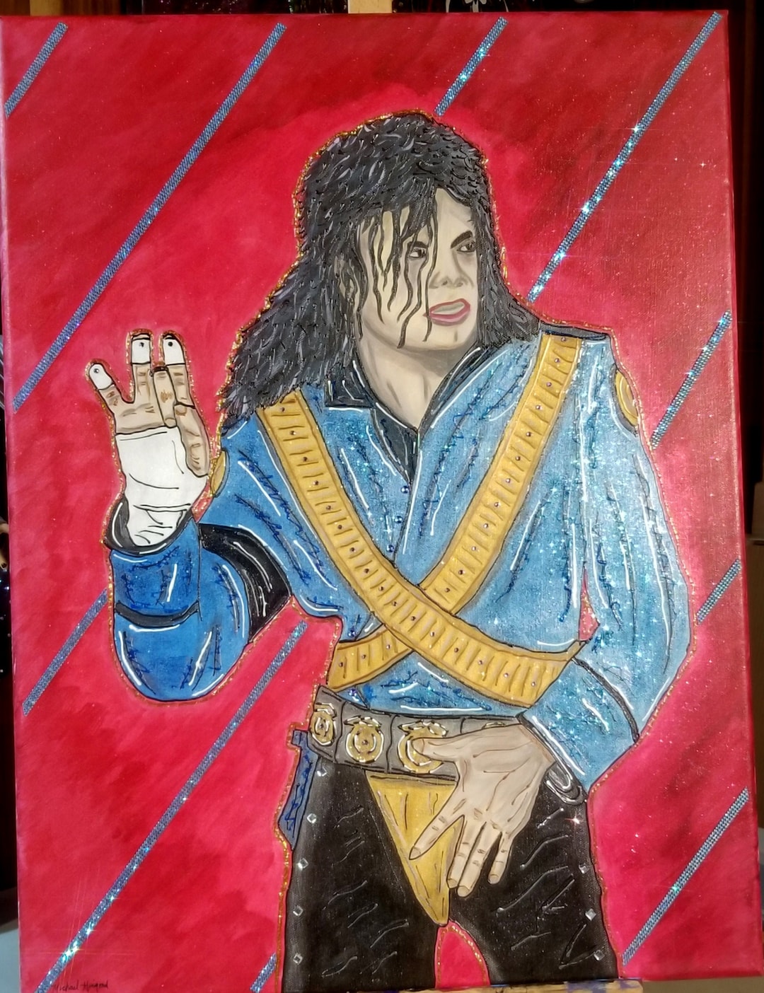 Michael Jackson -original Art - Etsy