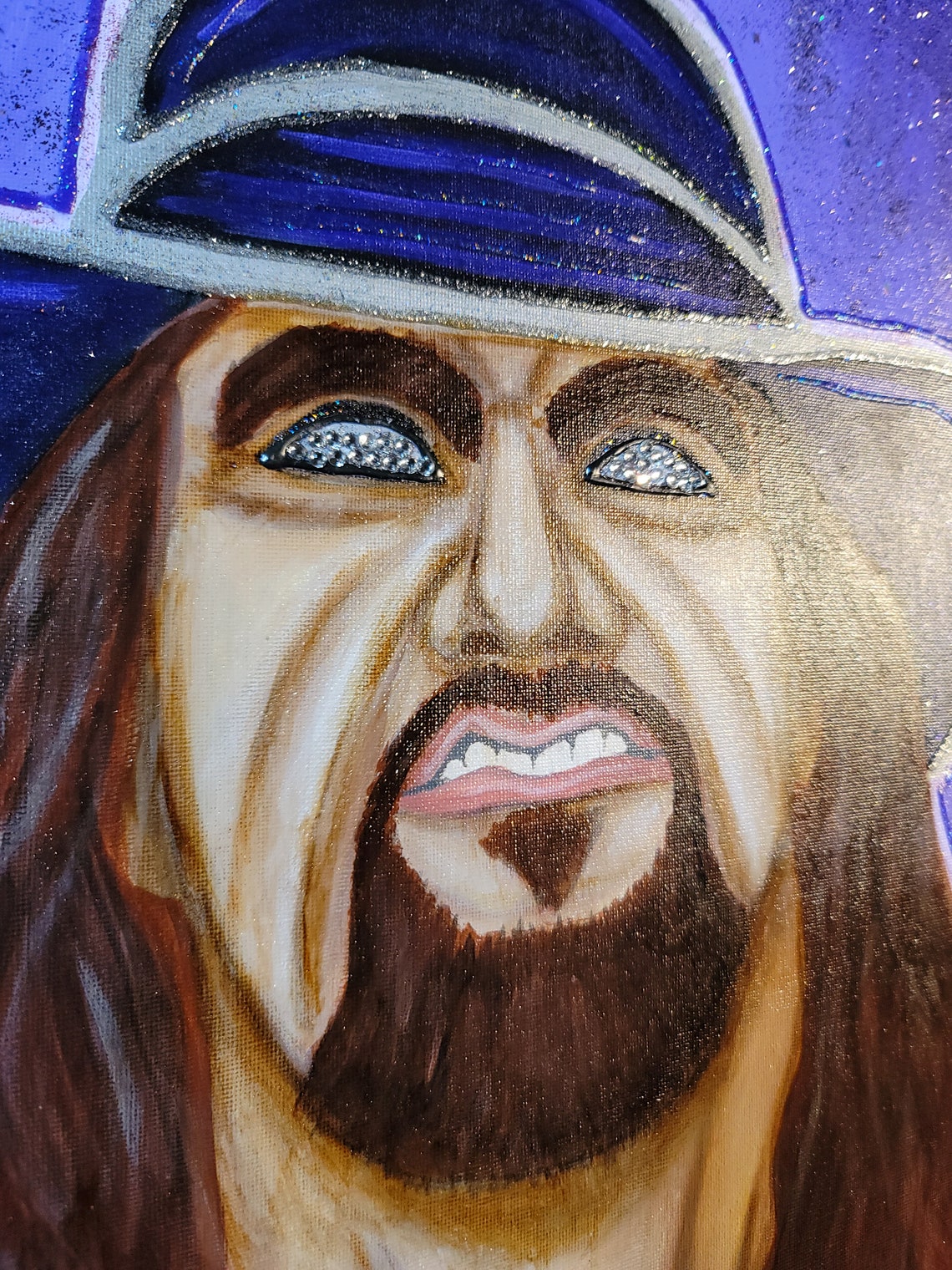 The Undertaker WWE Art Painting - Etsy