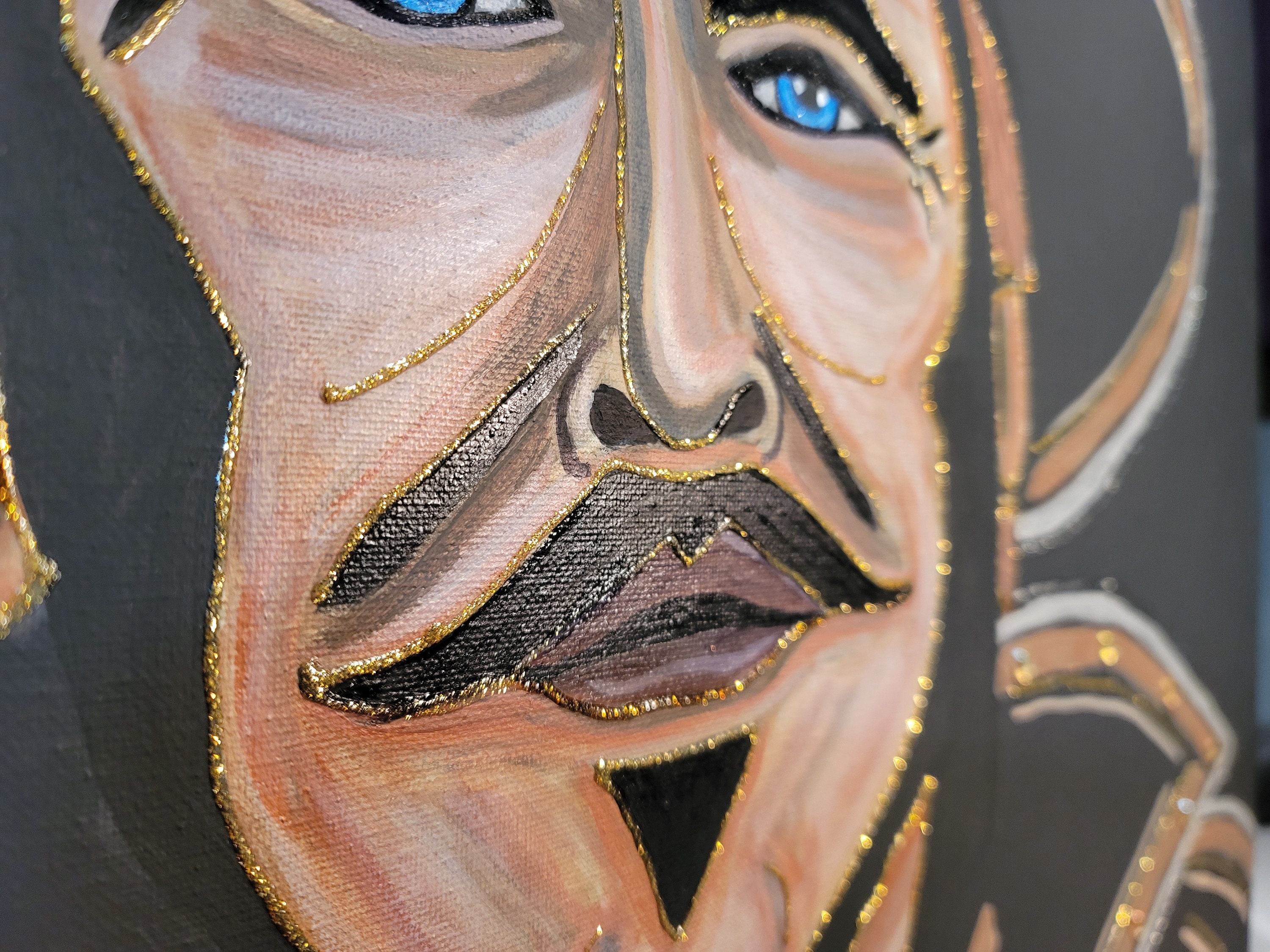 Doc Holiday Val Kilmer Art Painting - Etsy