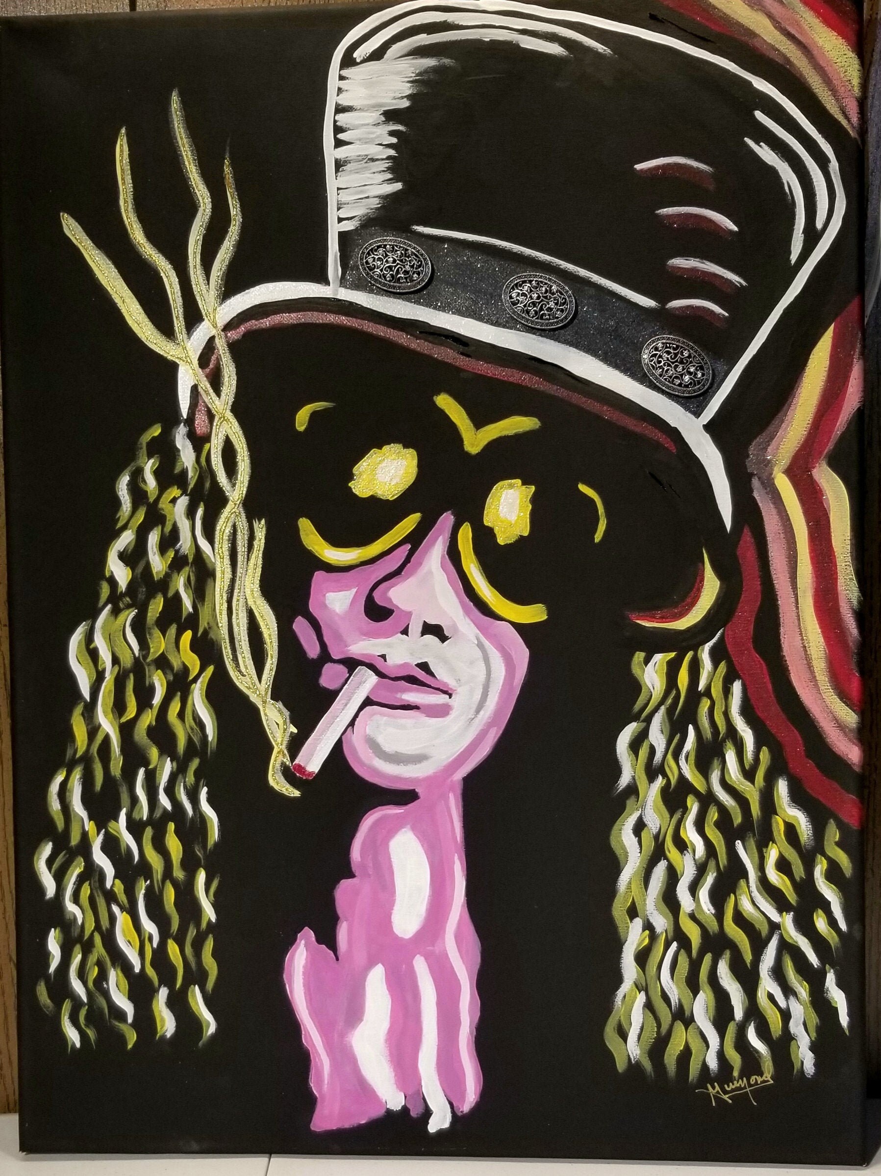 Slash Guns N Roses Pop Art Painting - Etsy