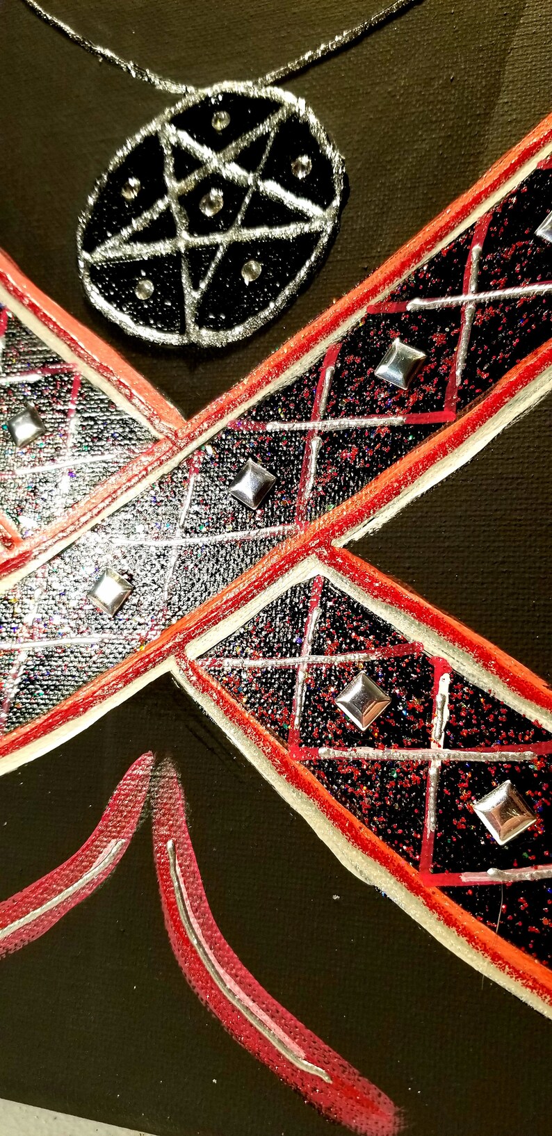 Nixxi Sixx Motley Crue Art Painting - Etsy