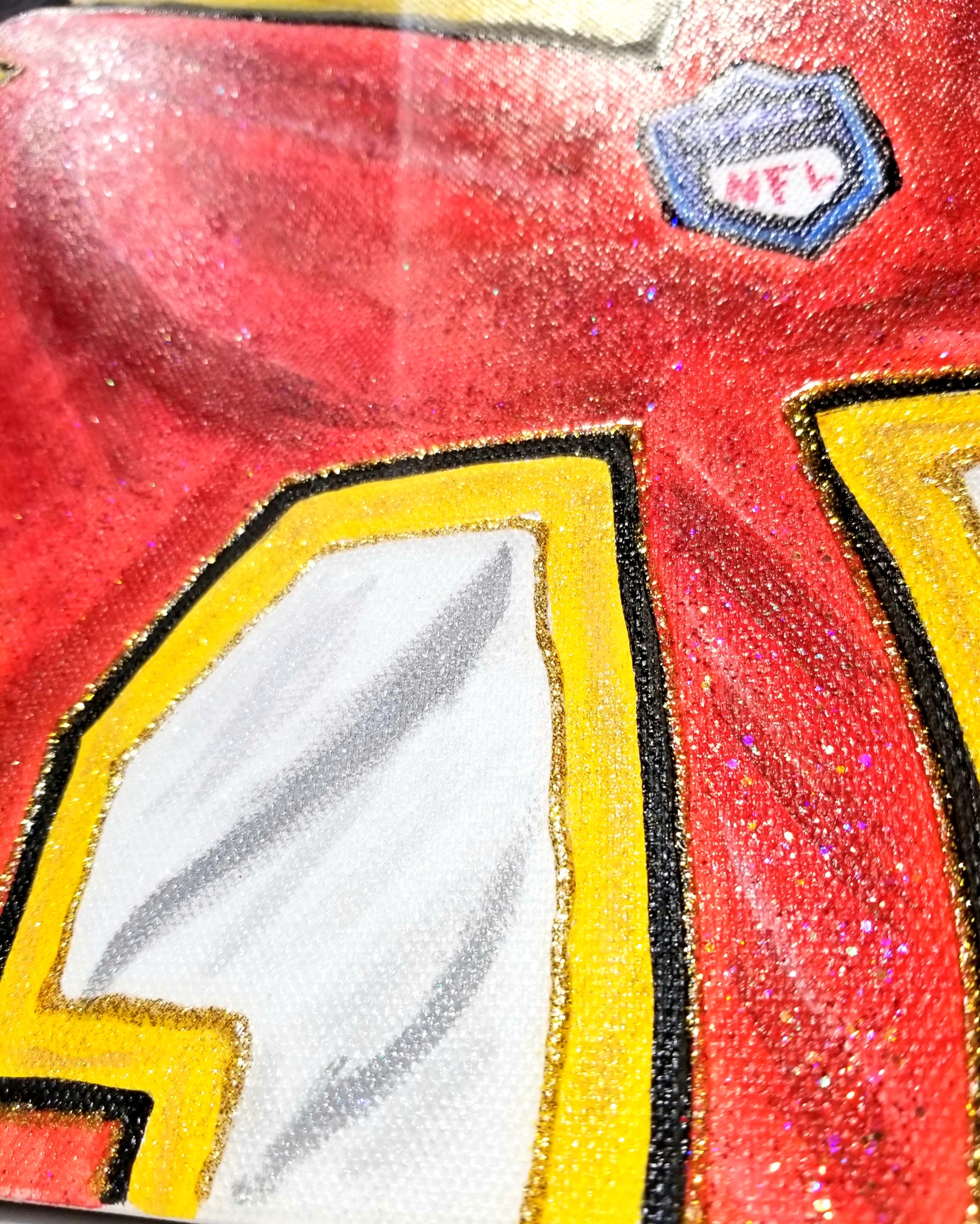 Patrick Mahomes - Kansas City Chiefs Art Painting - Etsy
