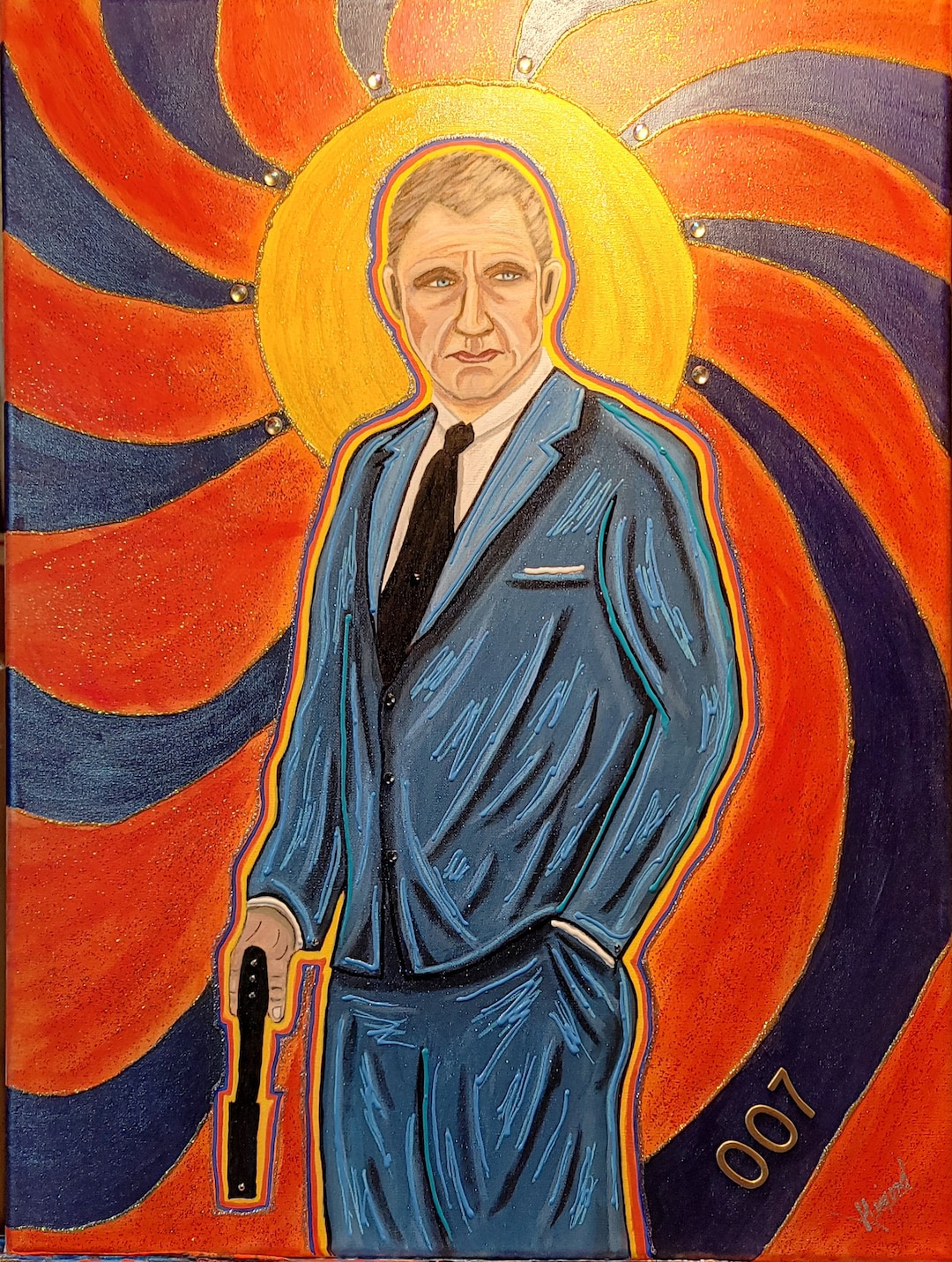 James Bond 007 - Art Painting - Etsy