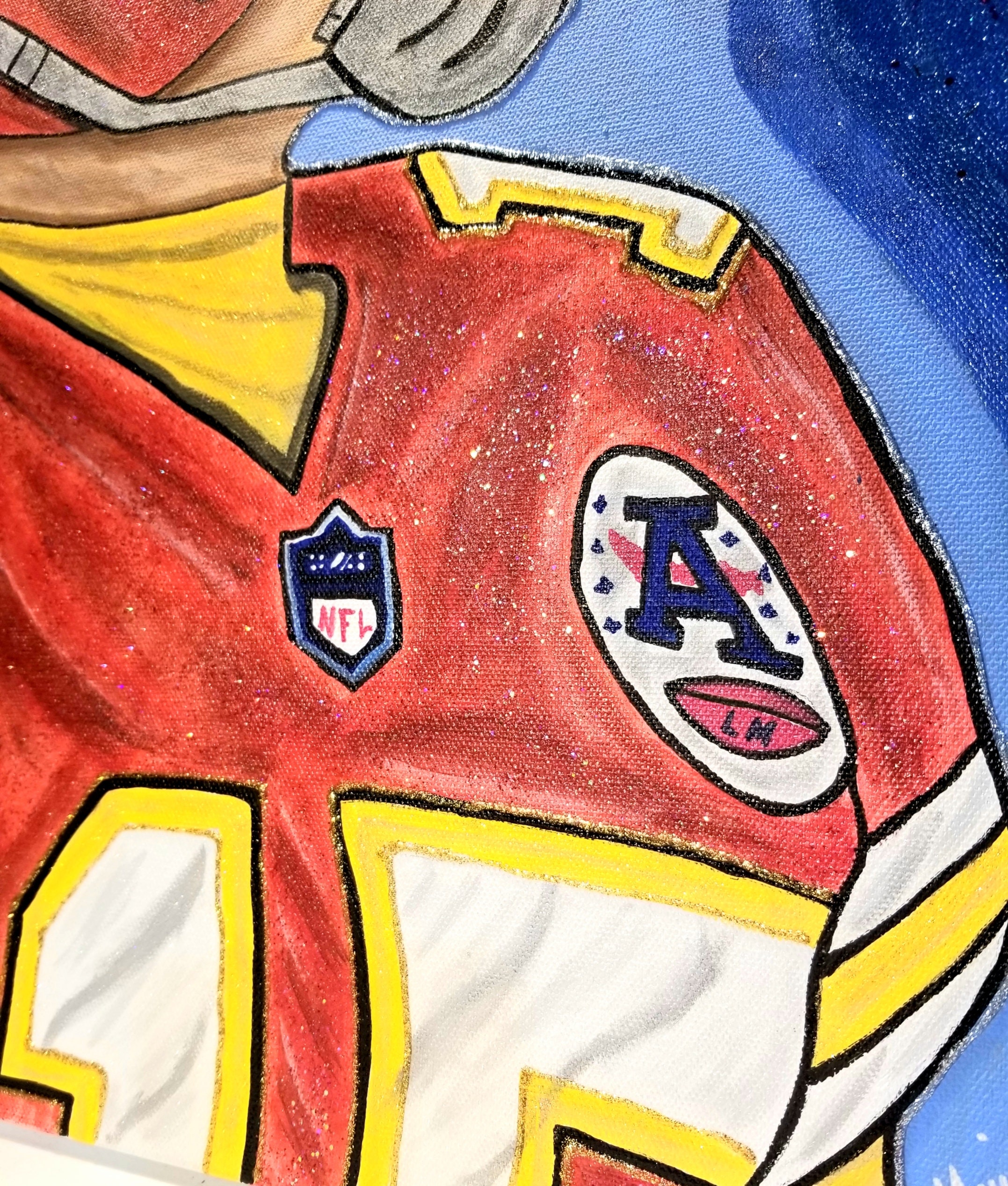 Patrick Mahomes - Kansas City Chiefs Art Painting - Etsy