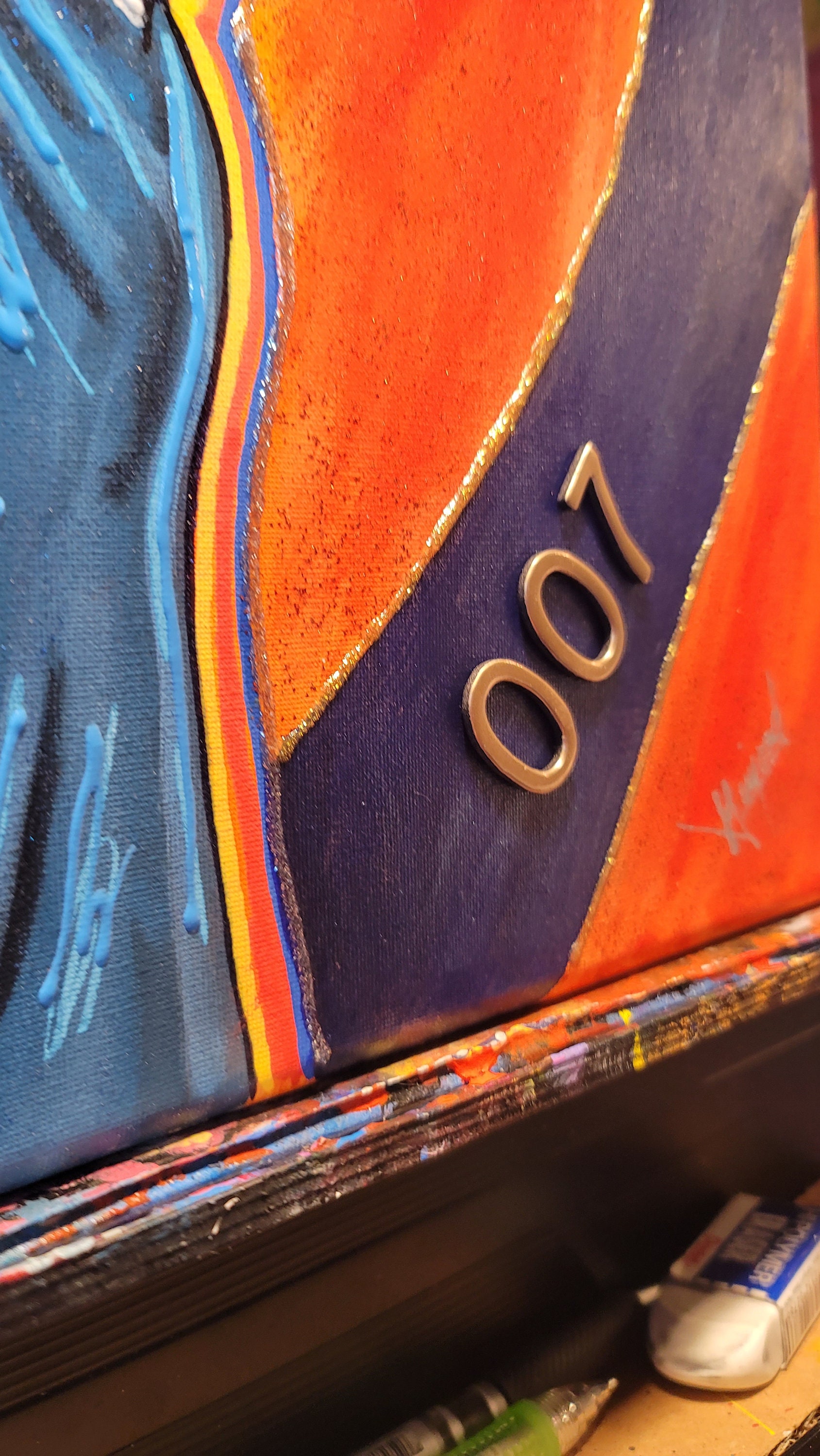 James Bond 007 Art Painting - Etsy