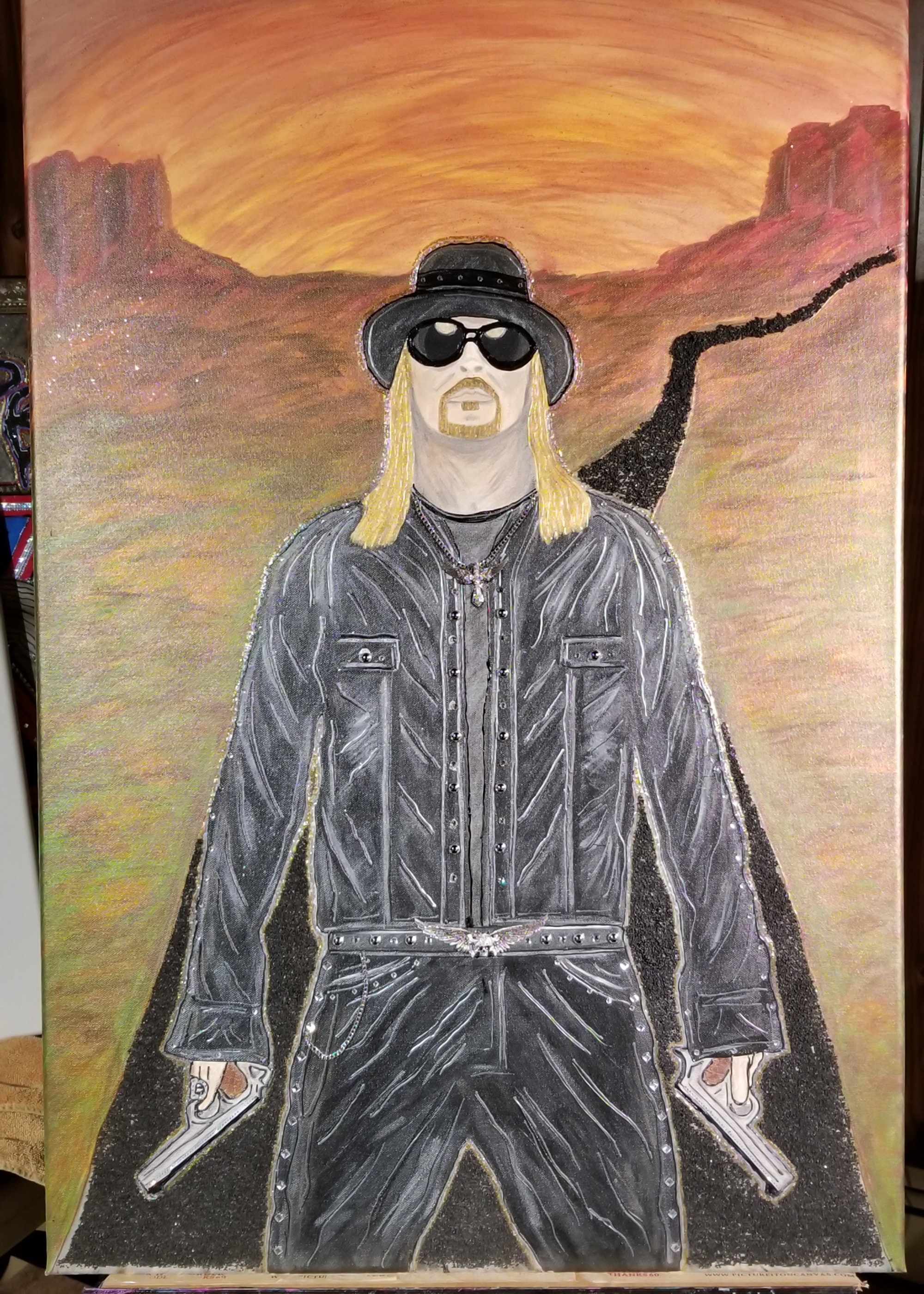 Kid Rock Original Art - Etsy