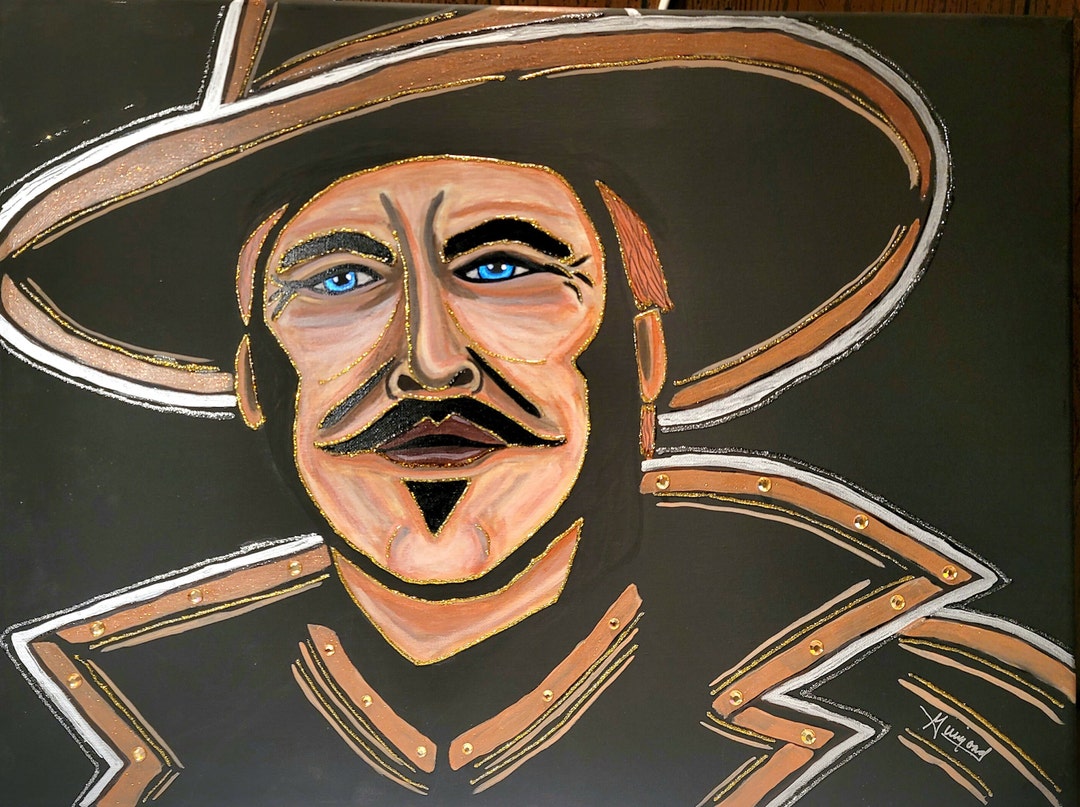 Doc Holiday Val Kilmer Art Painting - Etsy
