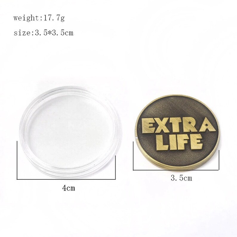 Ready Player One EXTRA LIFE Coin - Etsy