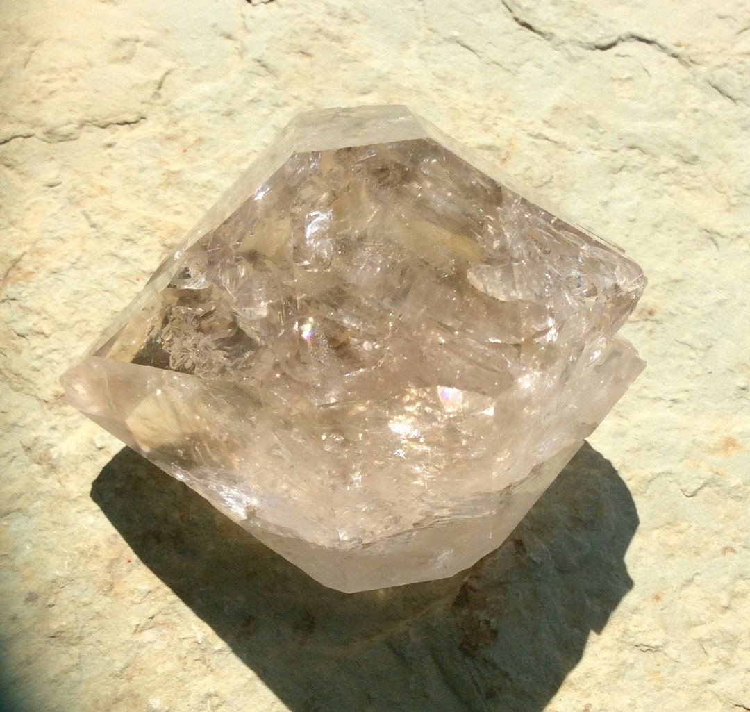 Elestial Smoky Quartz Crystal, Double Terminated, Mexico - Etsy