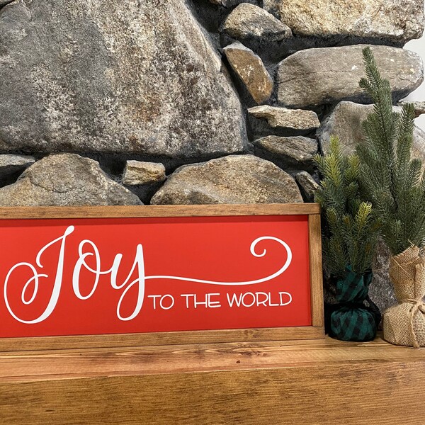 Joy to the World Sign - Etsy