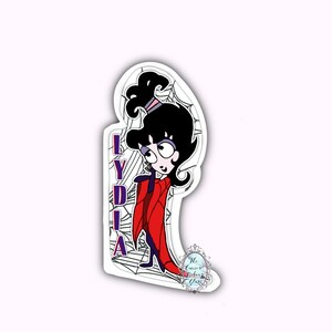 Lydia Deetz Beetlejuice 90s Cartoon Sticker Decal 3 T X 1.75 W - Etsy
