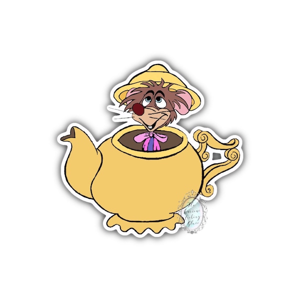 Alice In Wonderland Teapot Cartoon