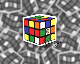 Melting Speed Cube Gaming Puzzle Box Embroidered Patch Rubik's Cube - Etsy