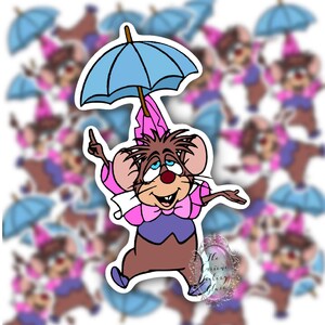 Sweet Dormouse Character From Alice in Wonderland Sticker/decal 3.25 T ...
