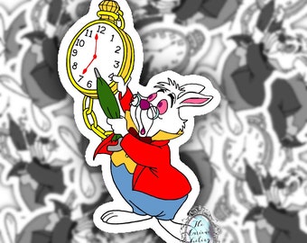 White Rabbit Alice | Etsy