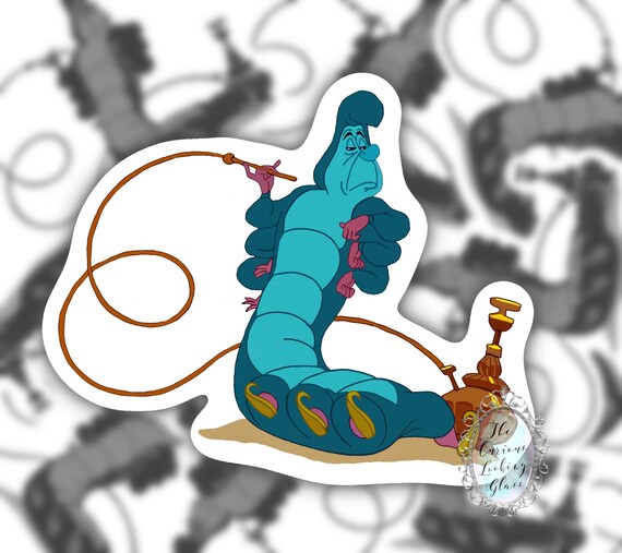 Disney Alice In Wonderland Caterpillar Smoking