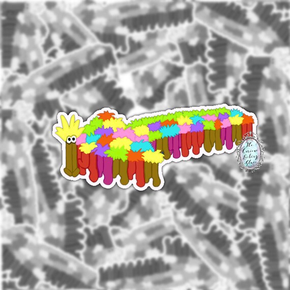 Alice in Wonderland Mome Raths Arrow Sticker Decal - Etsy Finland