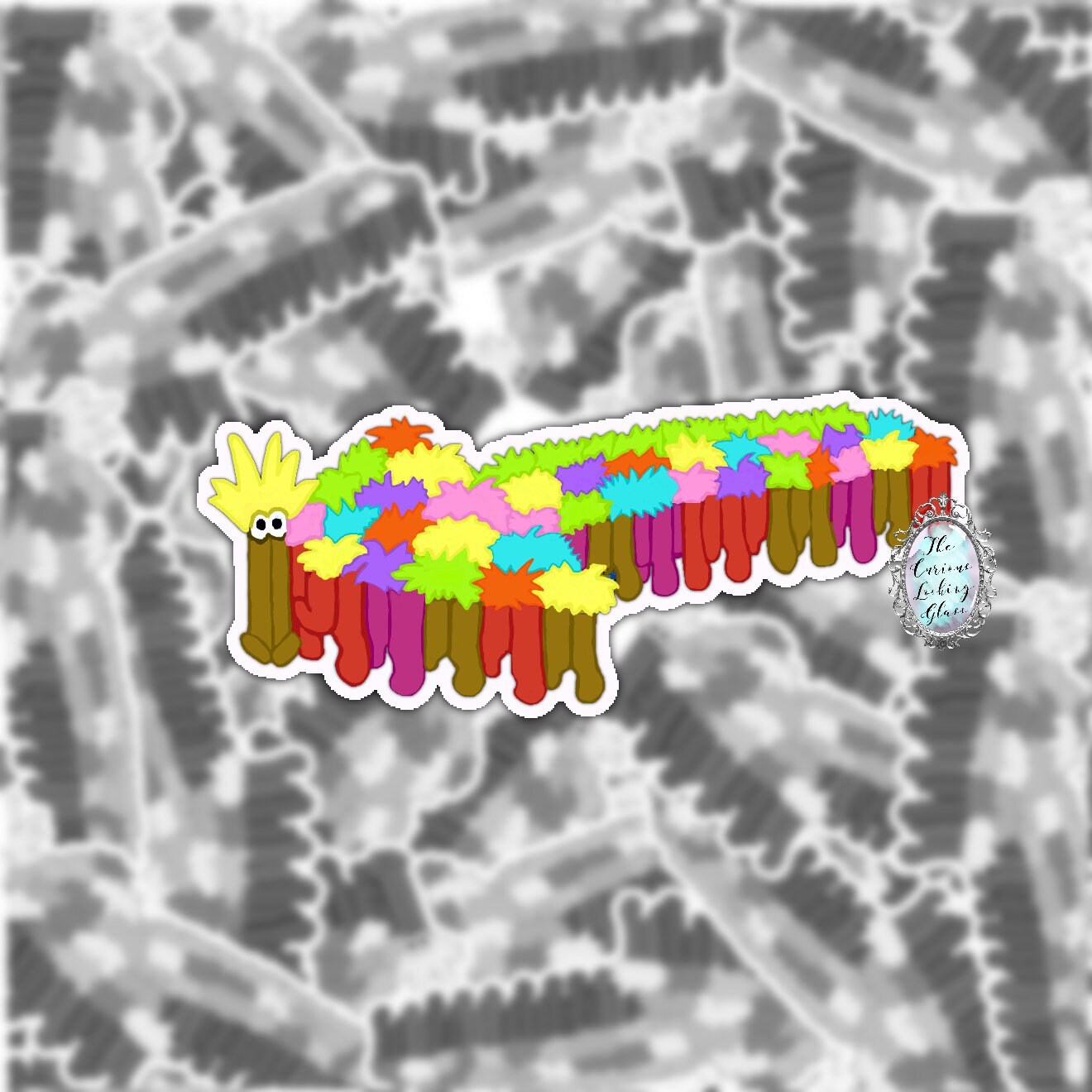 Alice in Wonderland Mome Raths Arrow Sticker Decal - Etsy Finland