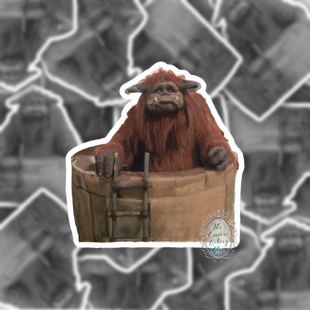 1980s Jim Hensons Labyrinth Vintage/ Retro Ludo Sticker/ Decal. 3 T X 2 ...