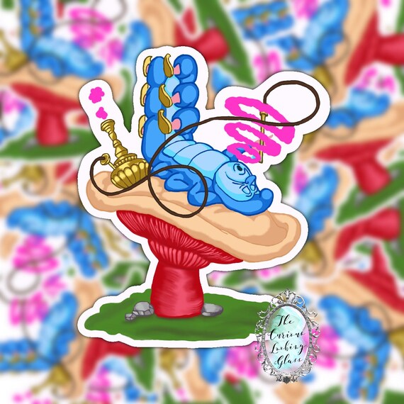Alice In Wonderland Caterpillar Smoking
