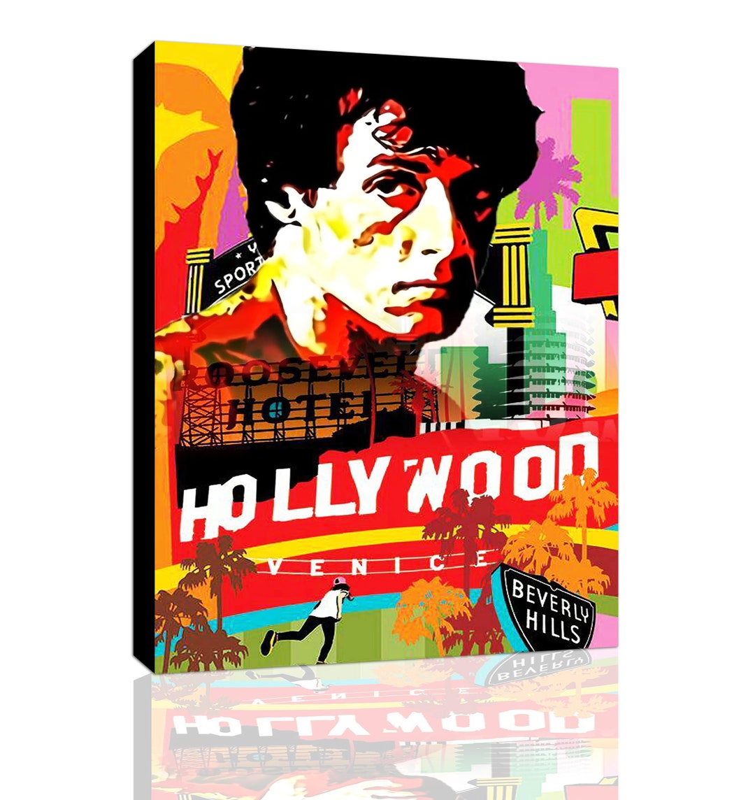 Rocky Balboa Hollywood /workout/ Motivation/ Fitness/ Gym/ Pop Canvas ...