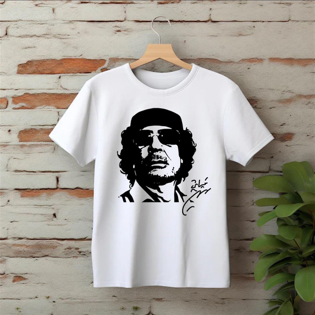 Muammar Gaddafi Signature I Love Libya T Shirt - Etsy