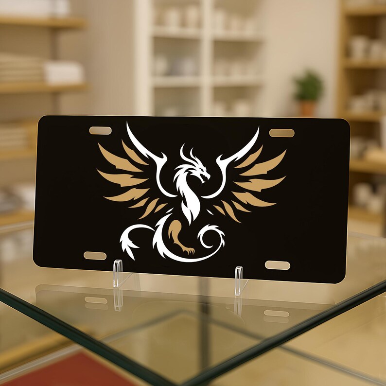 Farming Dairy Cow Silhouette Logo License Plate - Etsy