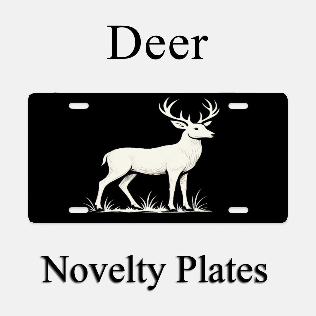 Hunting Deer License Plate - Etsy